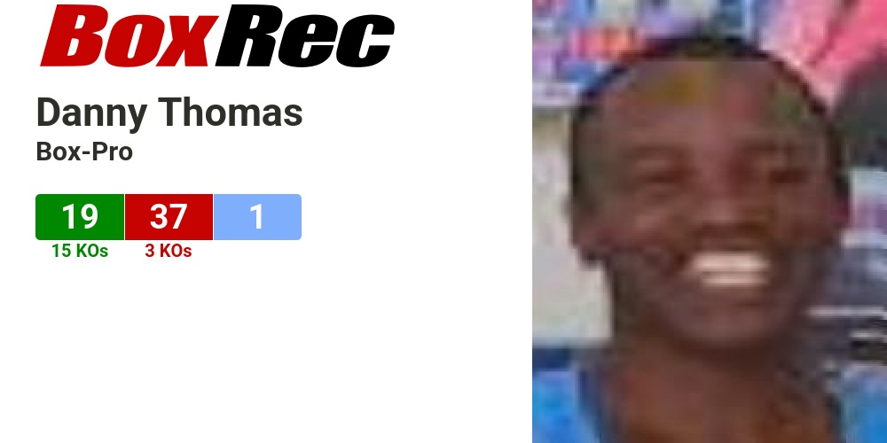 BoxRec: Danny Thomas