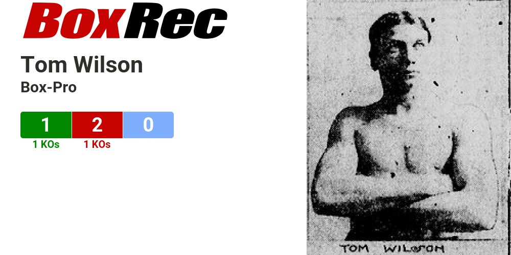 BoxRec: Tom Wilson