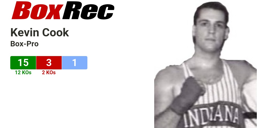 BoxRec: Kevin Cook