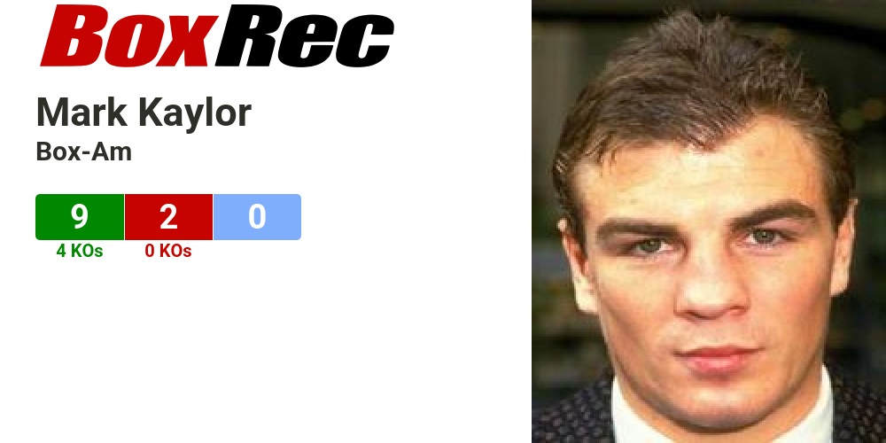 BoxRec: Mark Kaylor