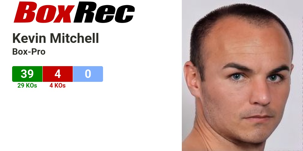 BoxRec: Kevin Mitchell
