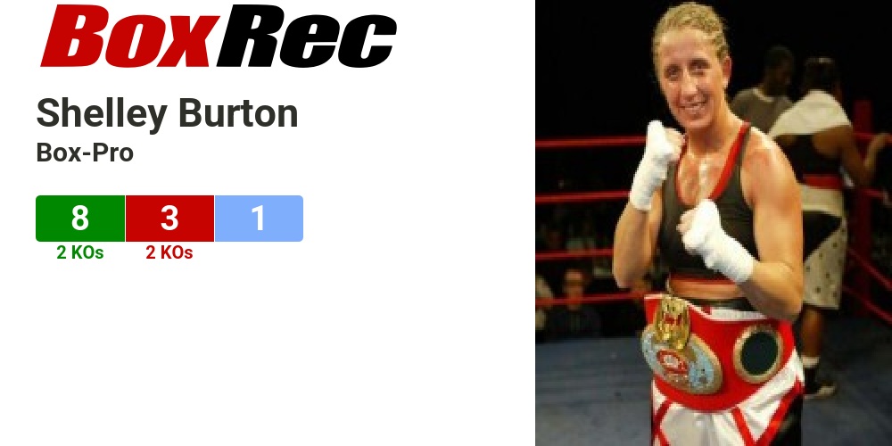 BoxRec: Shelley Burton