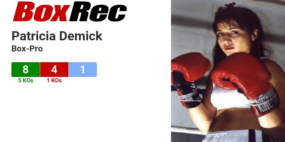 BoxRec: Patricia Demick