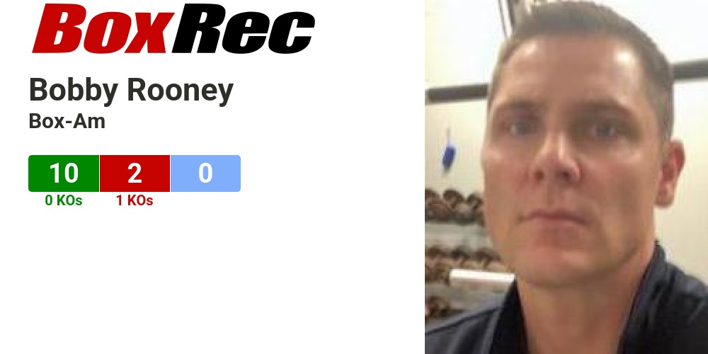 BoxRec: Bobby Rooney