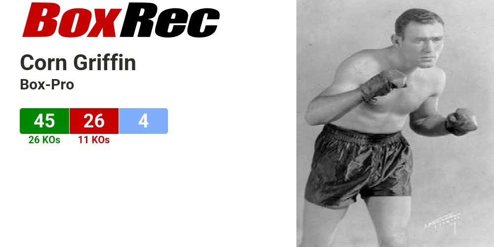 BoxRec: Corn Griffin