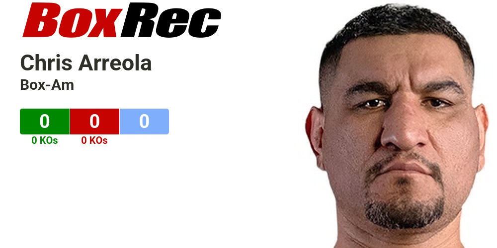 BoxRec: Chris Arreola