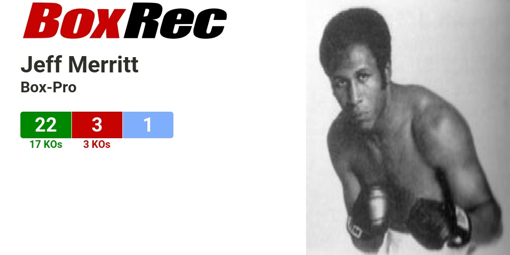 BoxRec: Jeff Merritt