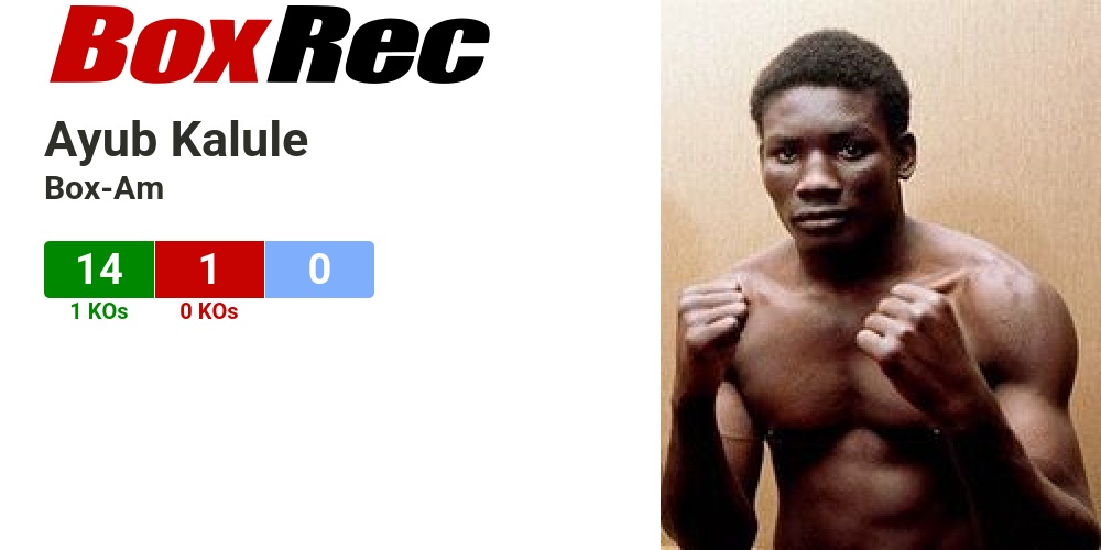 BoxRec: Ayub Kalule