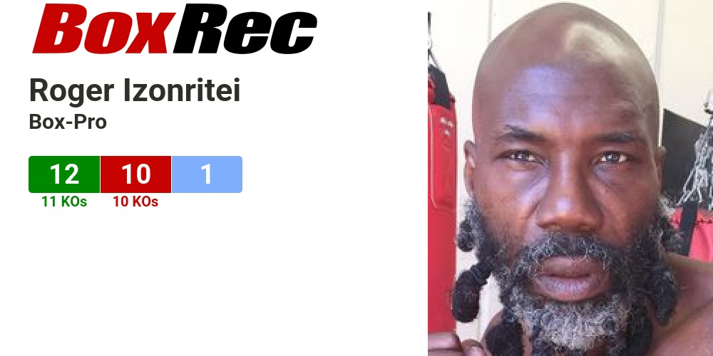 BoxRec: Roger Izonritei