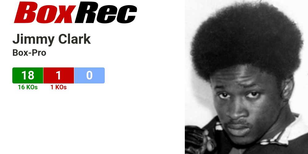 BoxRec: Jimmy Clark