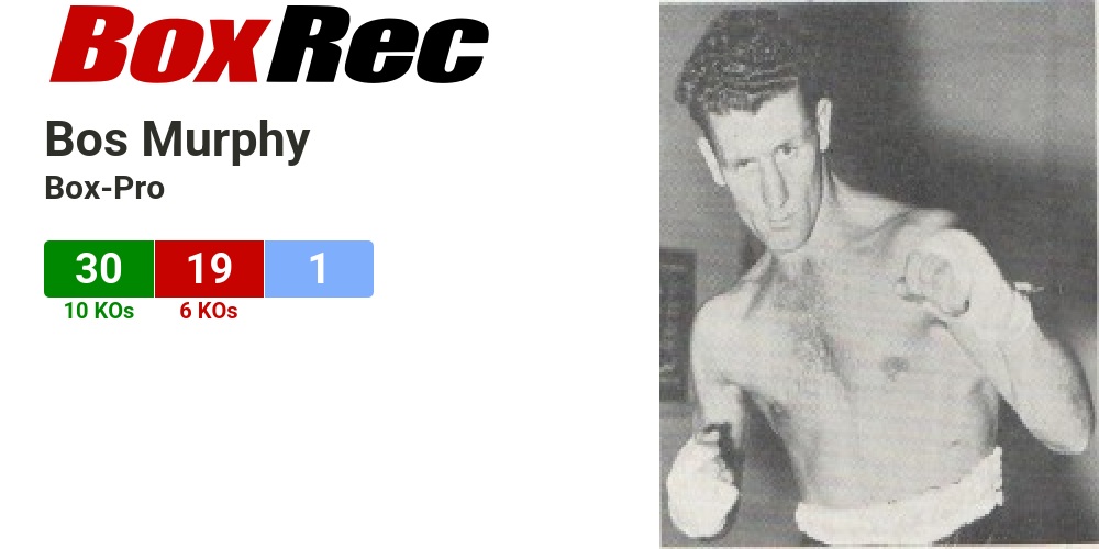 BoxRec: Bos Murphy