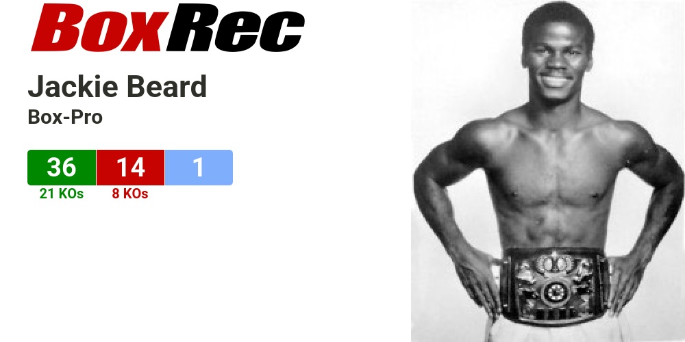 BoxRec: Jackie Beard