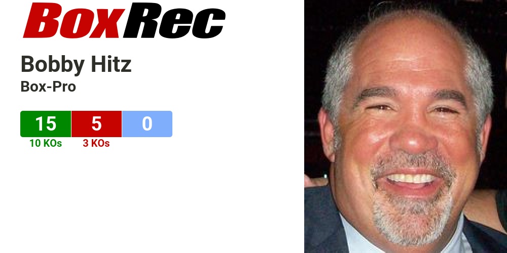 BoxRec: Bobby Hitz