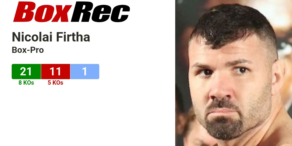 BoxRec: Nicolai Firtha