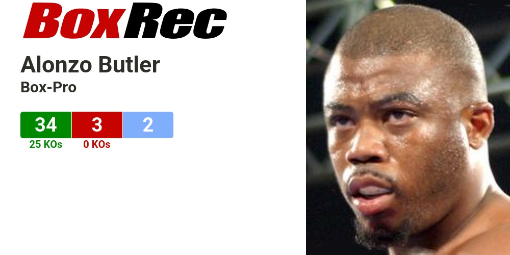 BoxRec: Alonzo Butler