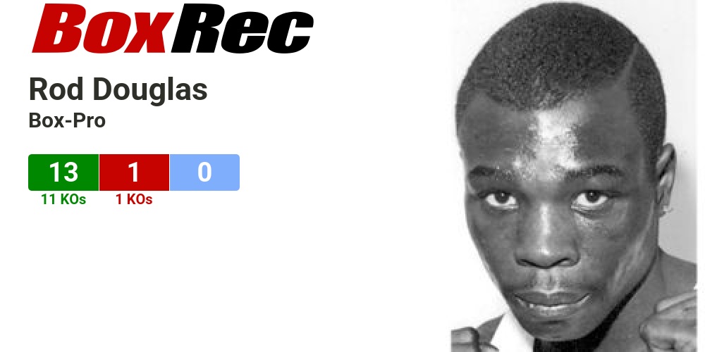 BoxRec: Rod Douglas