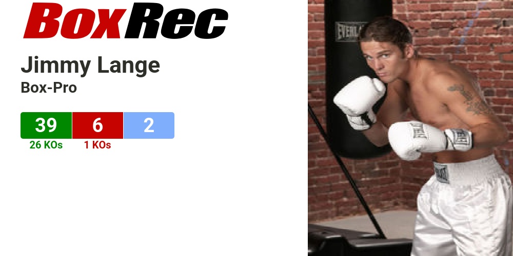 BoxRec: Jimmy Lange