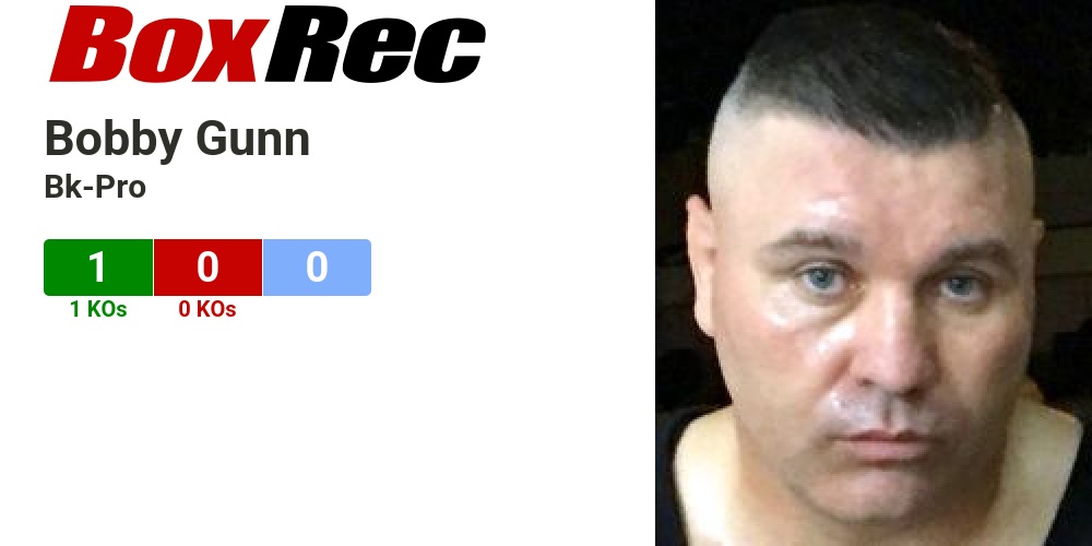 BoxRec: Bobby Gunn