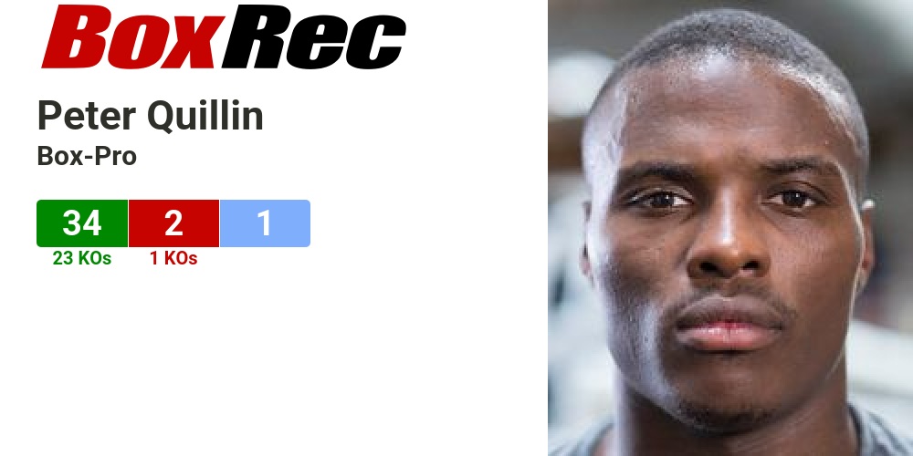BoxRec: Peter Quillin