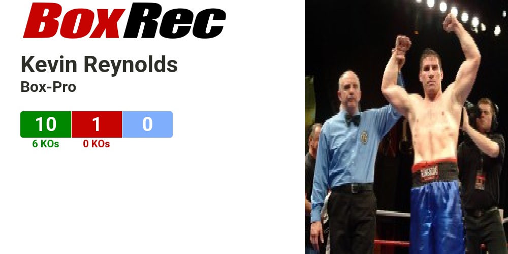 BoxRec: Kevin Reynolds
