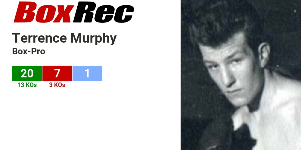 BoxRec: Terrence Murphy
