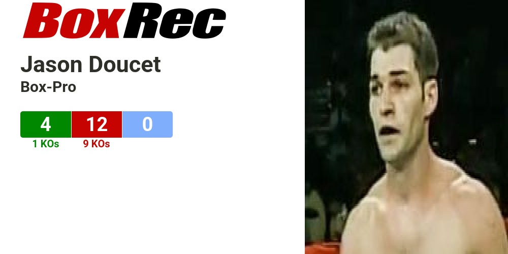 BoxRec: Jason Doucet