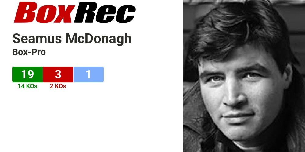 BoxRec: Seamus McDonagh