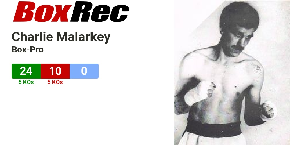 BoxRec: Charlie Malarkey