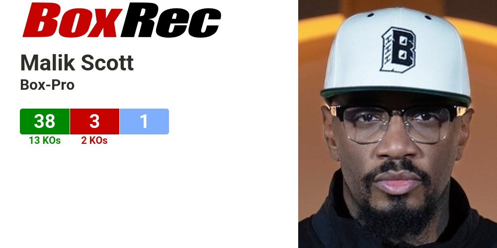 BoxRec: Malik Scott