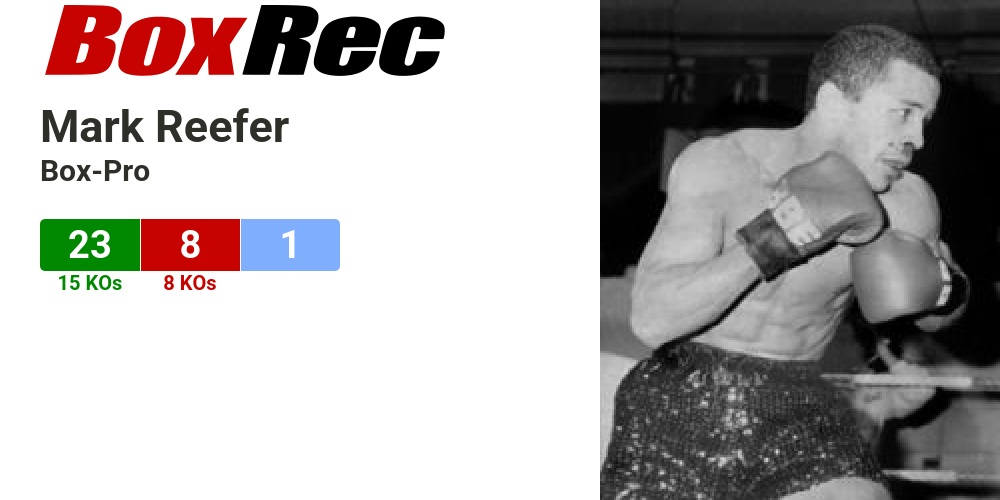 BoxRec: Mark Reefer