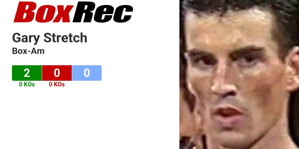 BoxRec: Gary Stretch