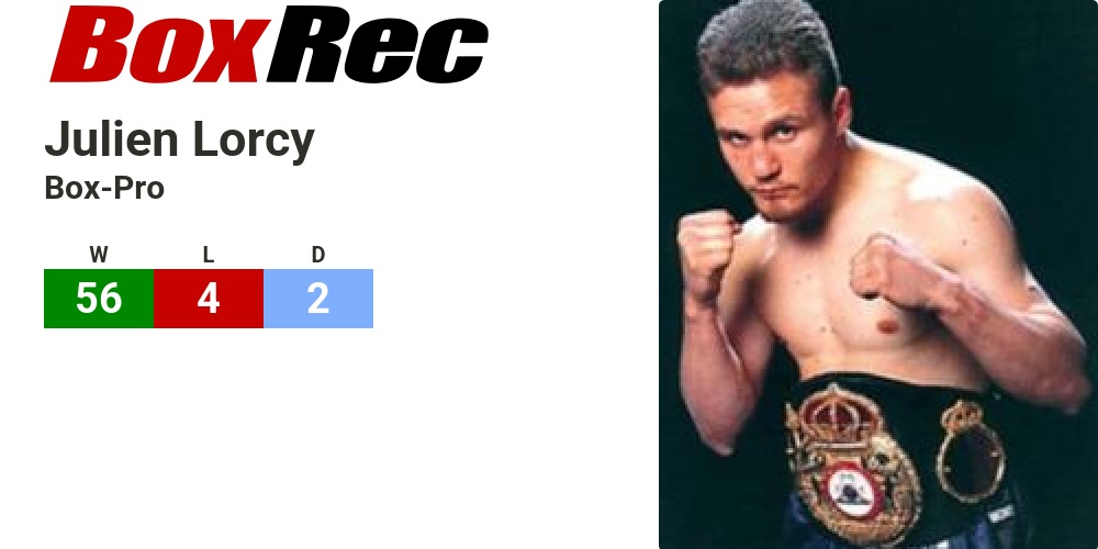 BoxRec: Julien Lorcy