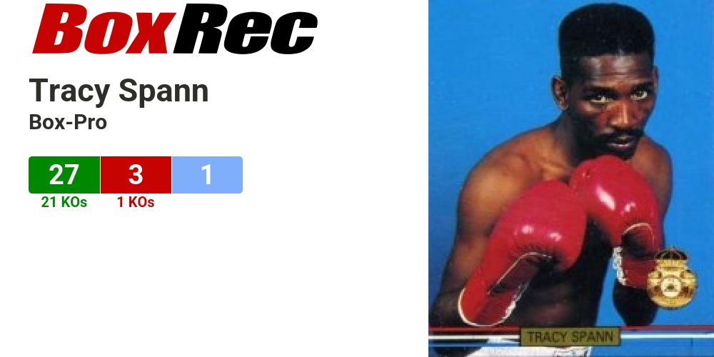 BoxRec: Tracy Spann