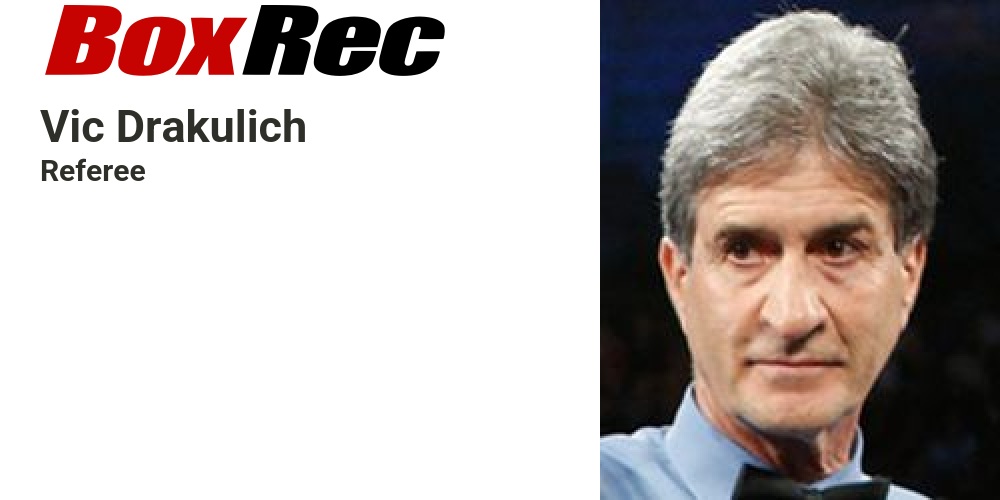 BoxRec: Vic Drakulich