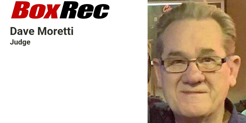 BoxRec: Dave Moretti