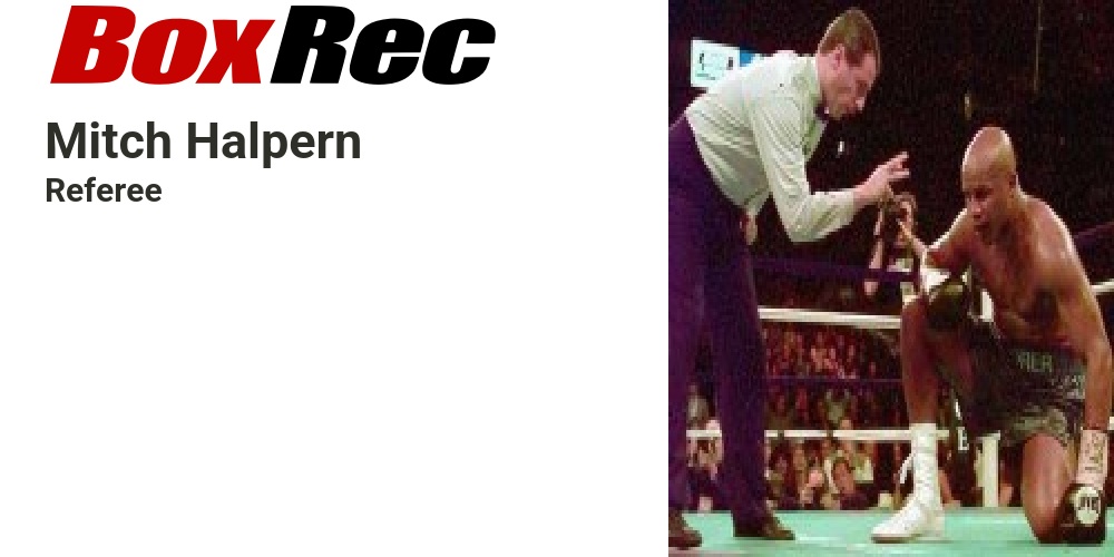 BoxRec: Mitch Halpern