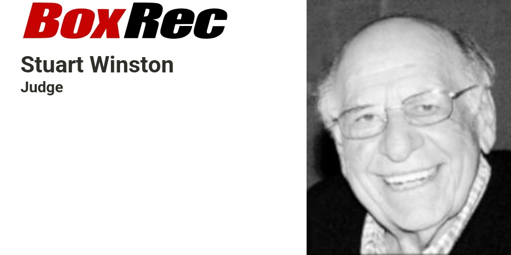BoxRec: Stuart Winston