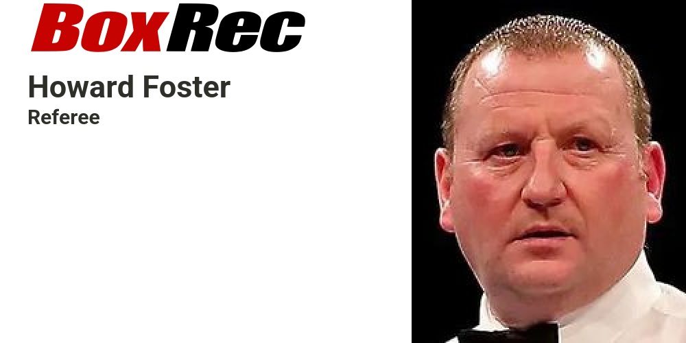 BoxRec: Howard Foster