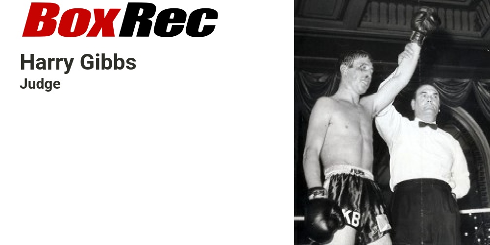 BoxRec: Harry Gibbs