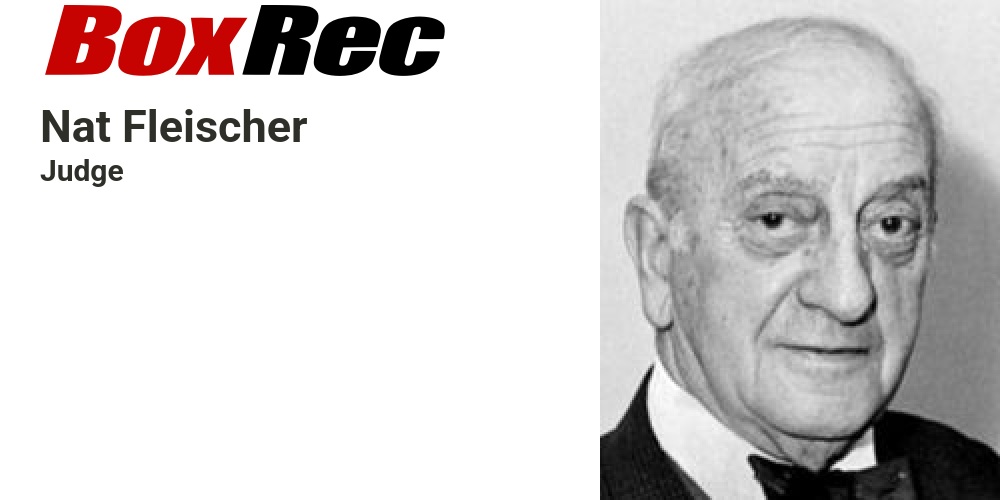 BoxRec: Nat Fleischer