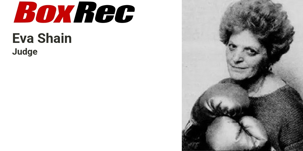 BoxRec: Eva Shain