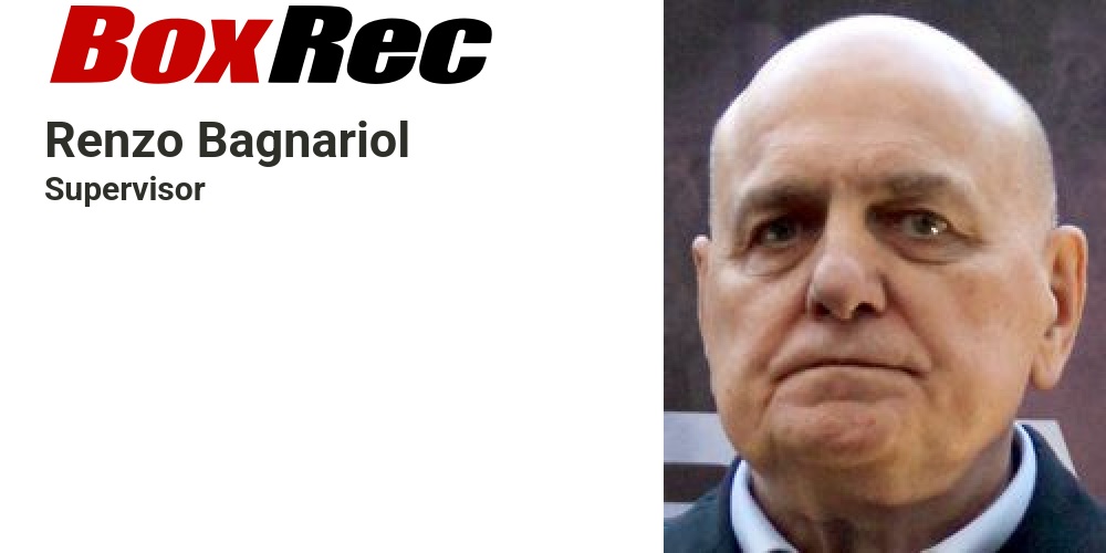 BoxRec: Renzo Bagnariol