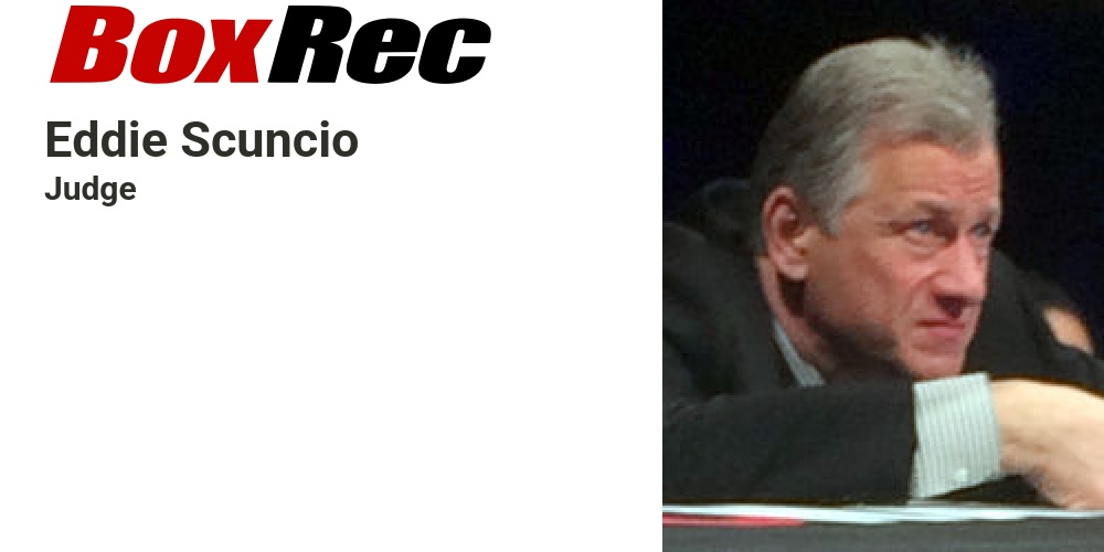 BoxRec: Eddie Scuncio