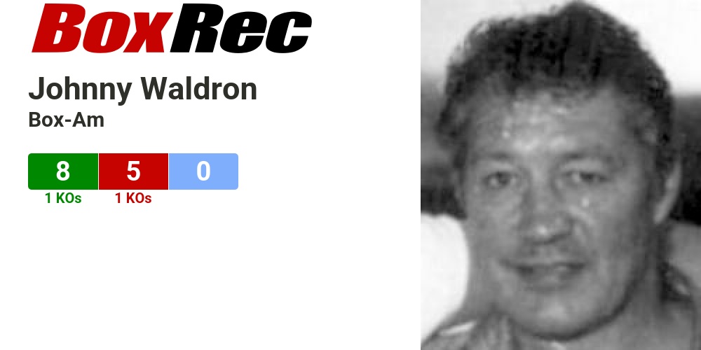 BoxRec: Johnny Waldron