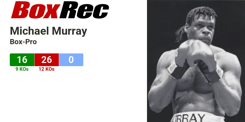 BoxRec: Michael Murray