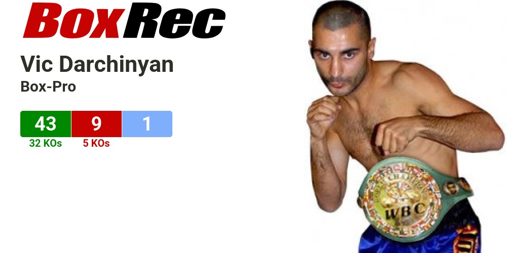 BoxRec: Vic Darchinyan