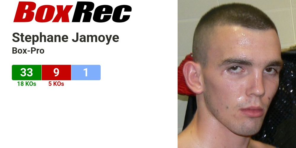 BoxRec: Stephane Jamoye
