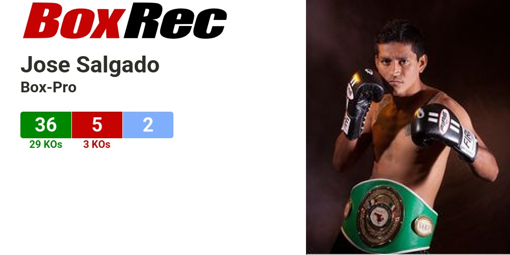 BoxRec: Jose Salgado