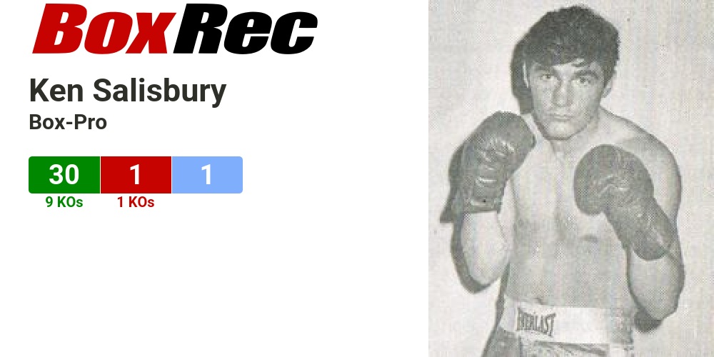 BoxRec: Ken Salisbury