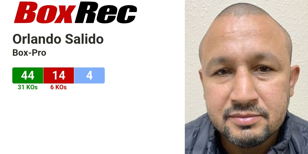 BoxRec: Orlando Salido